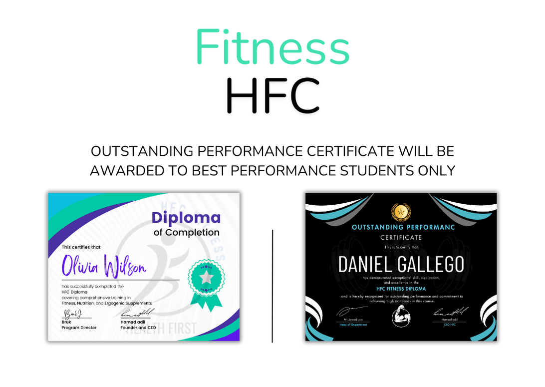 HFC FITNESS Diploma - complete GYM/Nutrition/Supplements mastering in 45 Days